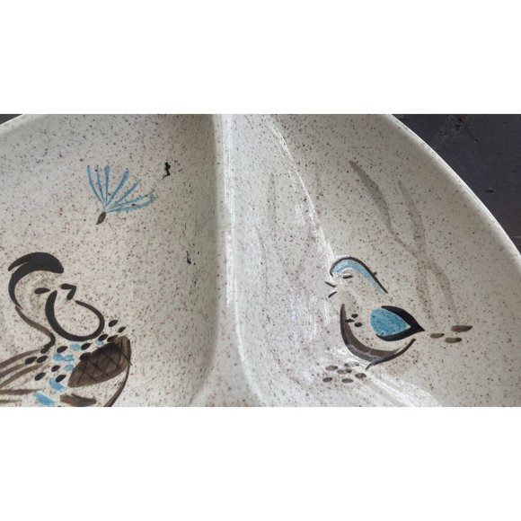 red wing pottery | Art | Vintage Red Wing Pottery Divided Boomerang ...